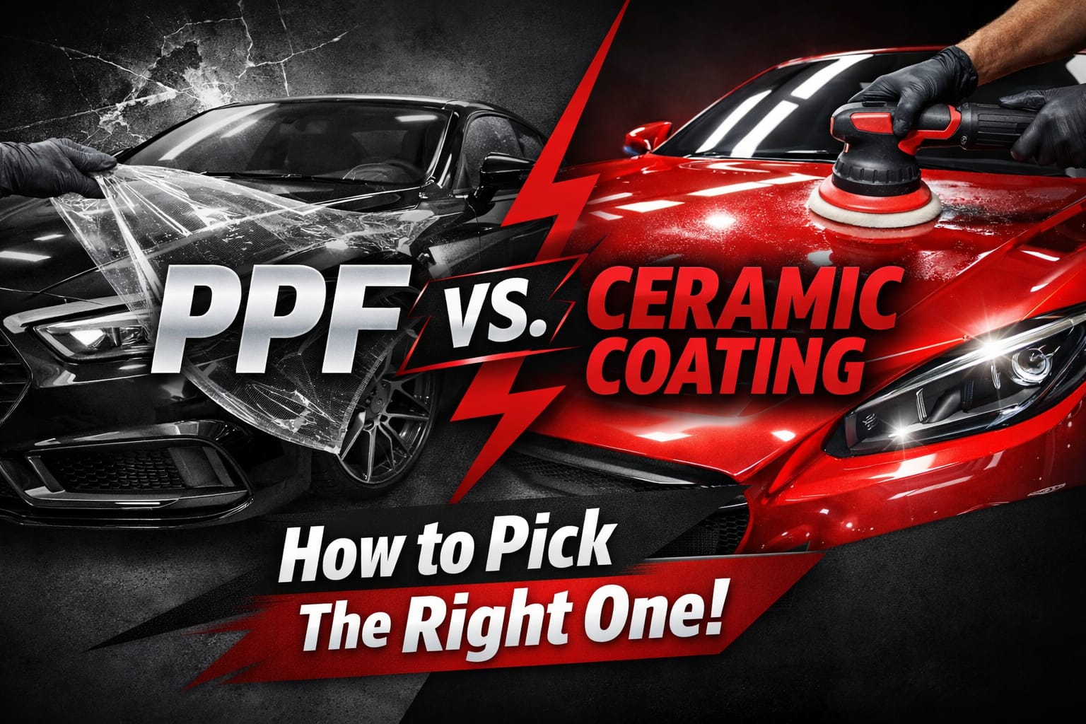 PPF vs. Ceramic Coating and How to Pick the Right One